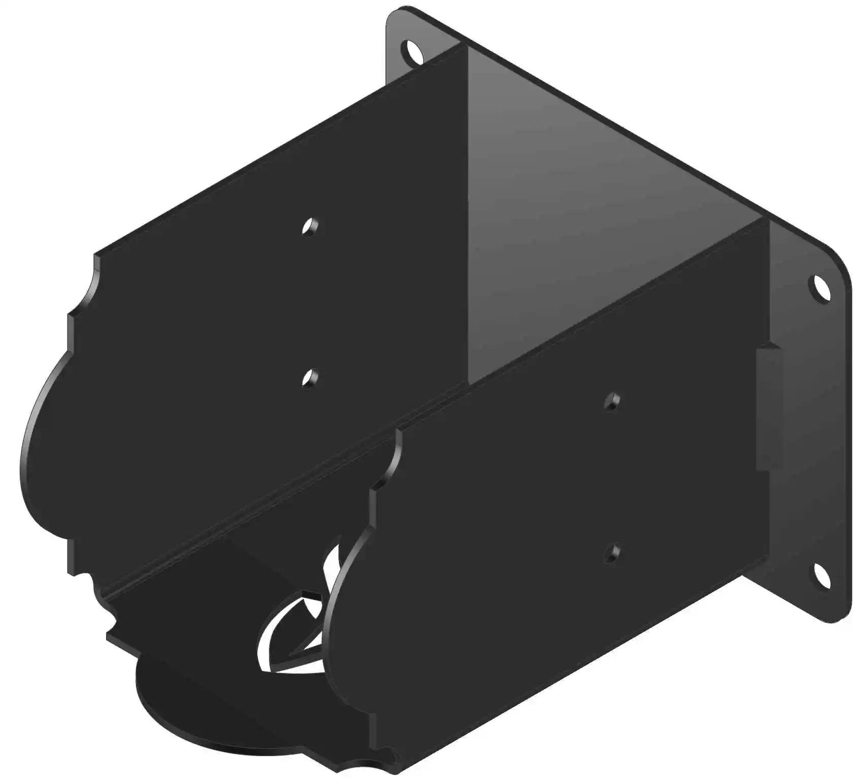 6x6, Wall Mount/ Post Wall Hugger Bracket - RioOutdoors.com