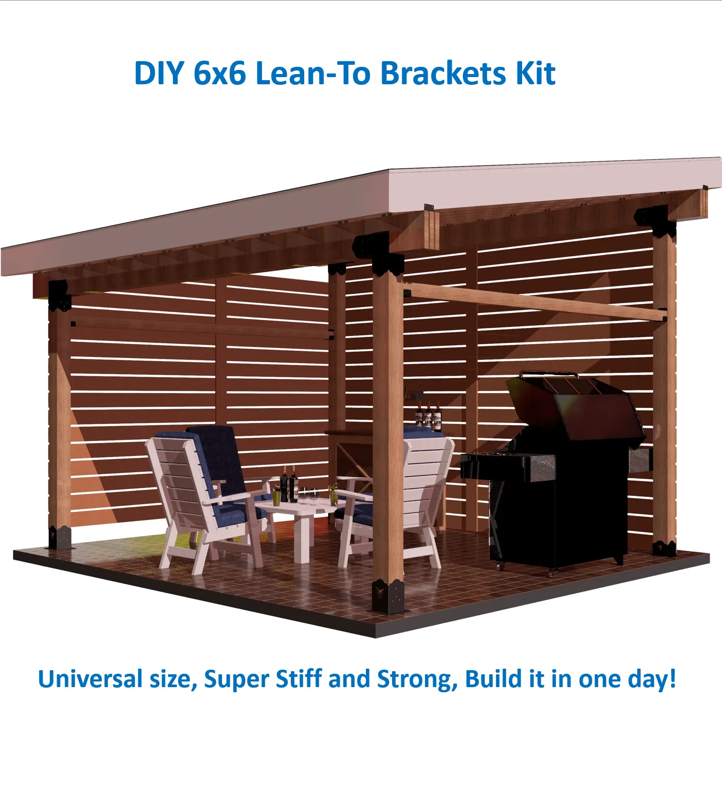 DIY 6×6 Lean To kit – RioOutdoors.com